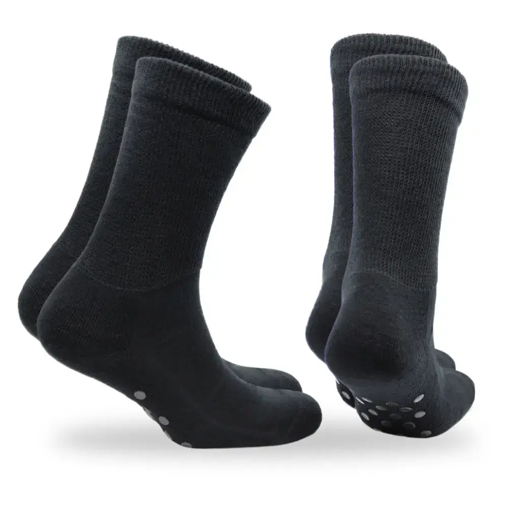 Extra Wide Anti-Slip Grip Socks - Rio Grip